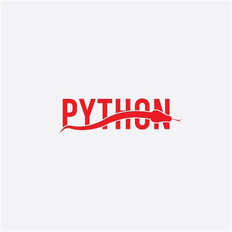 Premium Vector Python Logo Design Template