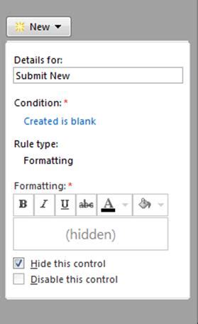 Determine New Form InfoPath Versus Existing Item