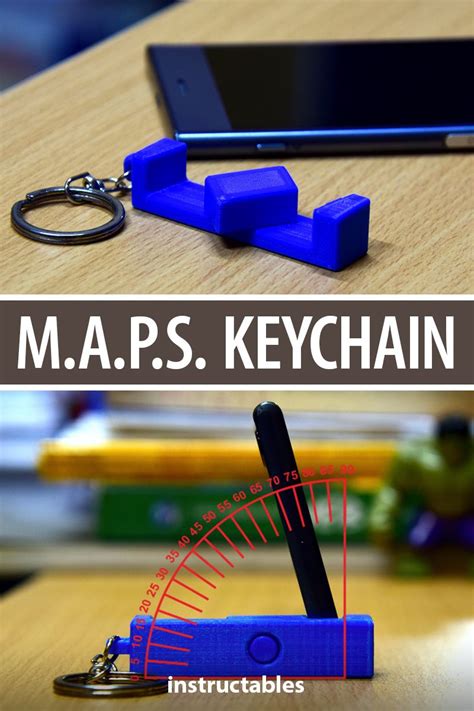M A P S Keychain D Printing D Printing Diy D Printed Objects