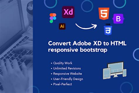 Convert Adobe Xd To Responsive Html Css Bootstrap By Dhurata99 Fiverr