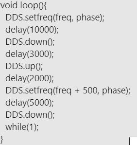Interface AD9850 DDS Signal Generator Module With Arduino