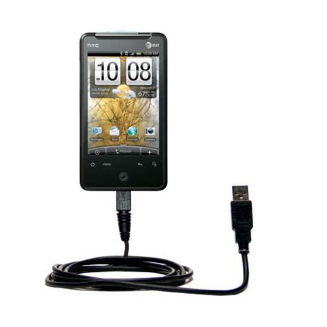 Classic Straight Usb Cable Suitable For The Htc Aria With Power Hot Sync And Charge Capabilities