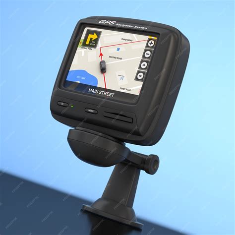 premium photo navigation and global positioning system gps device