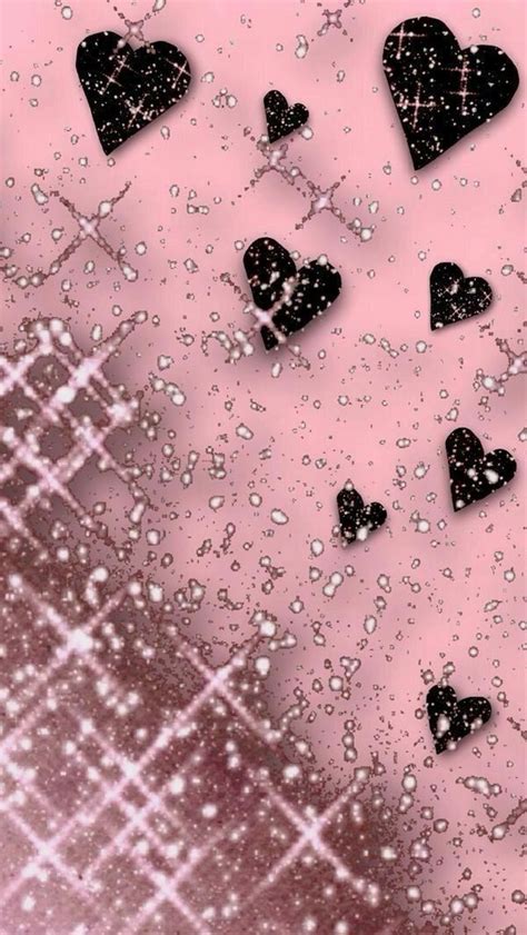 Pin By Marina On Black Glitter Wallpapers Flower Phone Wallpaper