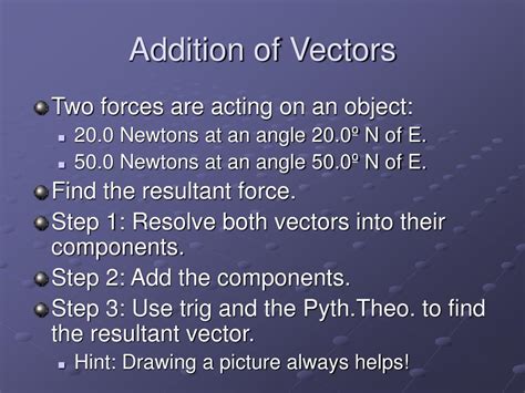 PPT Resolving Vectors Into Components PowerPoint Presentation Free Download ID 5200901