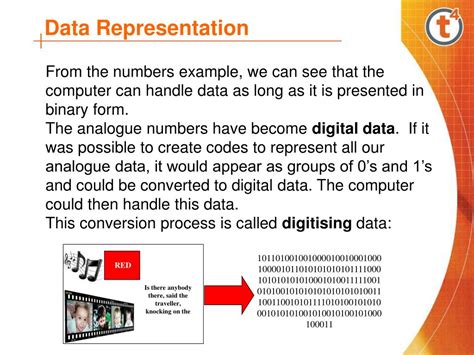 PPT Technology ICT Option Data Representation PowerPoint