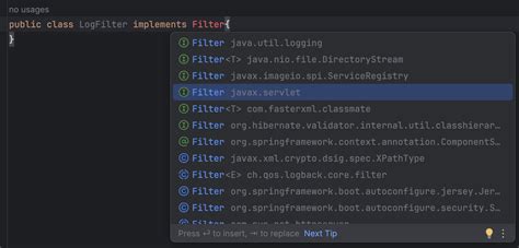 Spring Filter Interceptor