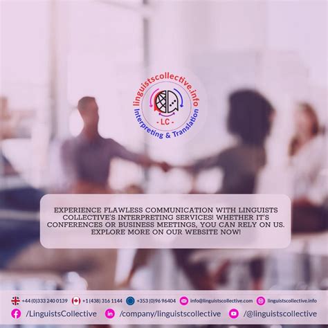 Linguists Collective Interpreting And Translation On Linkedin Linguistscollective