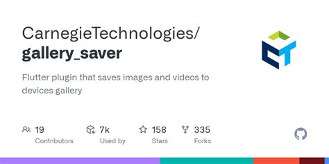 github carnegietechnologies gallery saver flutter plugin that saves images and videos to