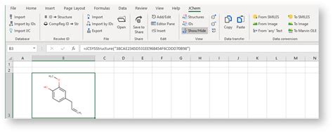 Insert Single Structures Chemaxon Docs