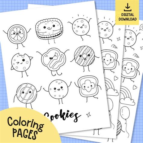 Printable Girl Scout Cookie Coloring Pages 2025 Printable Girl Scout Cookie Coloring Pages 2025