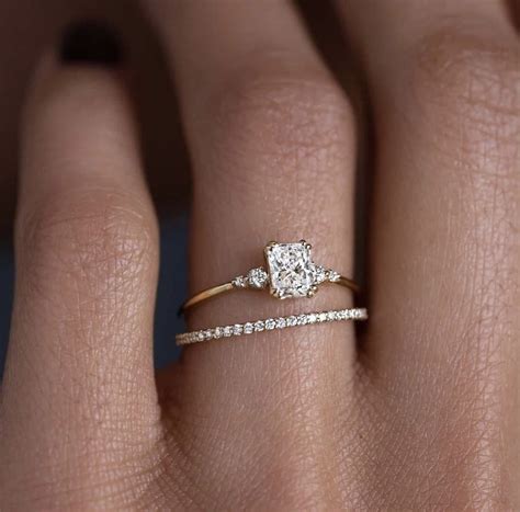 Pictorial Ring Radiant Cut Melanie Casey Fine Jewelry Engagement