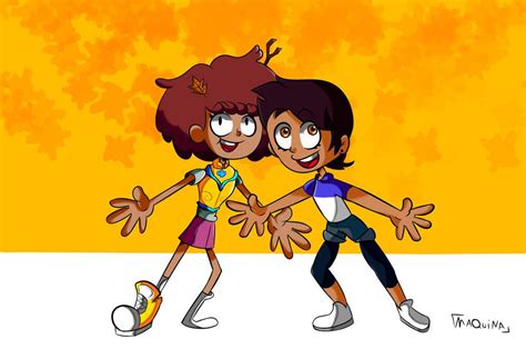 Anne And Luz By Lamaquinazularts On Deviantart