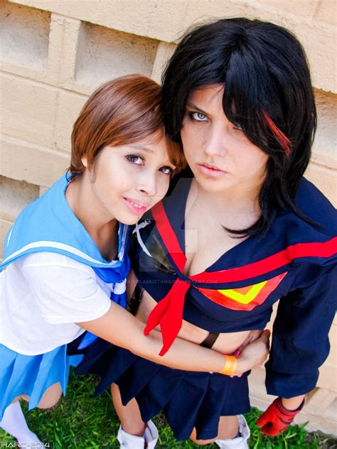 Ryuko And Mako By Fabiolamustang On Deviantart