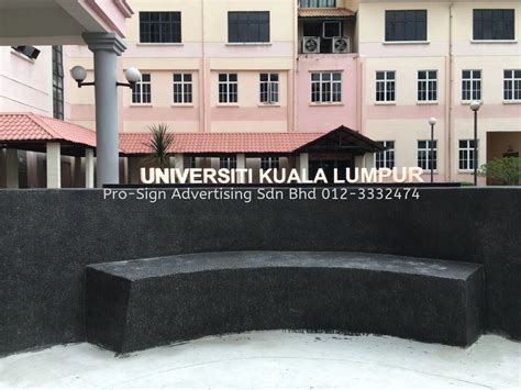acrylic box up led front lit british malaysian institute bmi