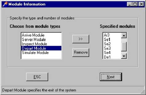 1 The Module Information Window Download Scientific Diagram