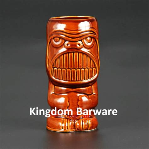 하와이 티키 머그잔 칵테일 컵 맥주 음료 머그잔 와인 머그잔 세라믹 티키 머그잔ceramic Tagceramic Mug Printerceramic Mug Aliexpress