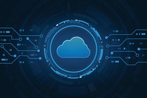 Modern Cloud Technology Futuristic Online Storage Work From Home 28083655 Vector Art At Vecteezy