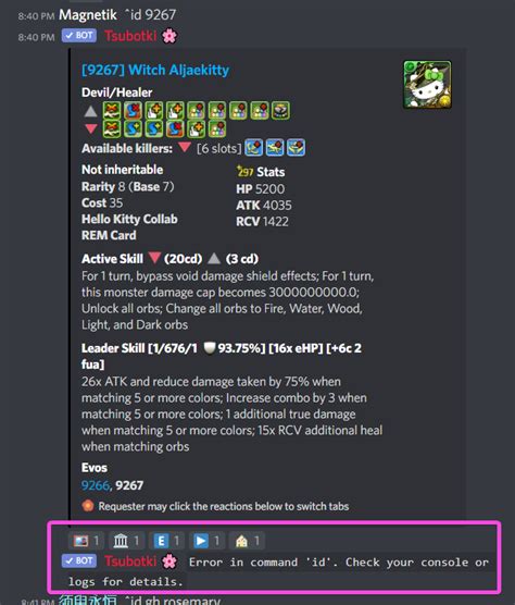 Issue With Emoji Reactions To Menus In 35 Dev · Issue 5906 · Cog