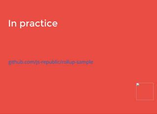 Rollup Js