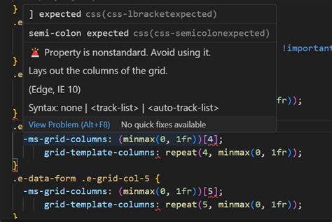 While Generating The Css File The Compilation Error Occurs From The