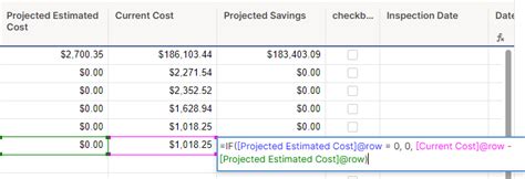 Formula To Return A Calculated Value Only If The Value In Another Column Is Not Zero