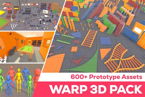 Warp Worldbuilding Assets For Rapid Prototyping 3d 주변환경 Unity Asset Store