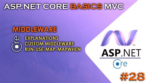 asp core basics mvc middleware with all details 28 youtube