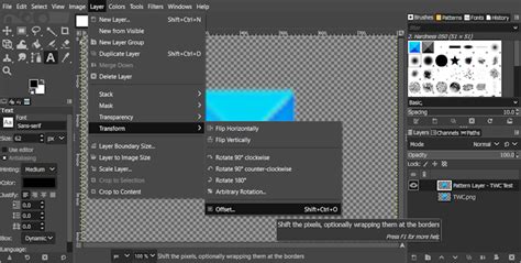 How To Create A Pattern In Gimp