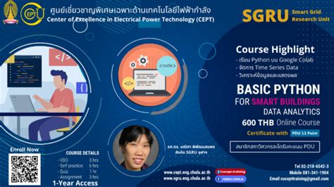 Basic Python For Smart Building Data Analytics Center Of Excellence In Electrical Power Technology