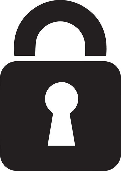 Cyber Security And Privacy Concepts To Protect Data Lock Icon And Internet Network Security