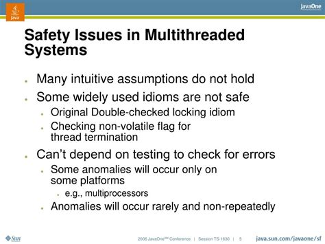 Ppt The Java™ Memory Model The Building Block Of Concurrency