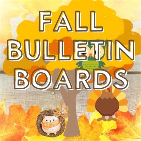 8 Creative Bulletin Boards For Fall That Are Adorable