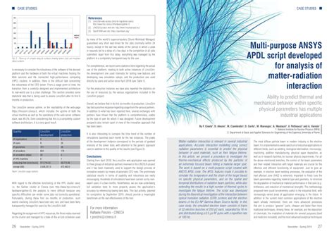 Pdf Multi Purpose Ansys Apdl Script Developed For Analysis Of Matter