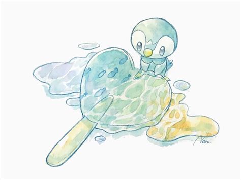 Piplup Pokemon Drawn By Nonkumakawayusu Danbooru