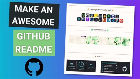 How To Make A Killer Github Profile Readme 2023 With Contribution