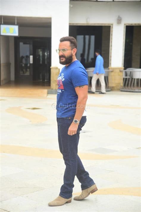 Saif Ali Khan Papped At Bhoot Police Promotions