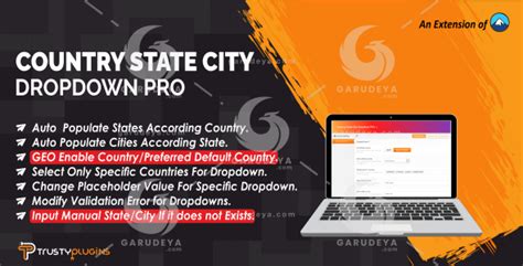Country State City Dropdown Pro