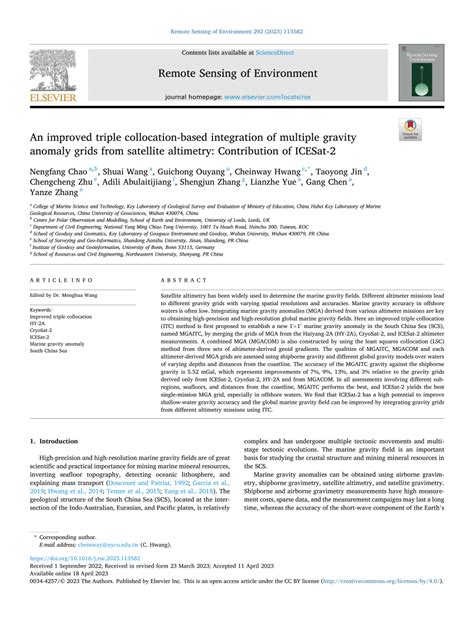 Pdf An Improved Triple Collocation Based Integration Of Multiple