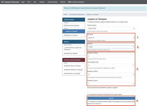 Jupyter Research Cyberinfrastructure Montana State University