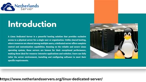 ppt optimizing performance on your linux dedicated server powerpoint