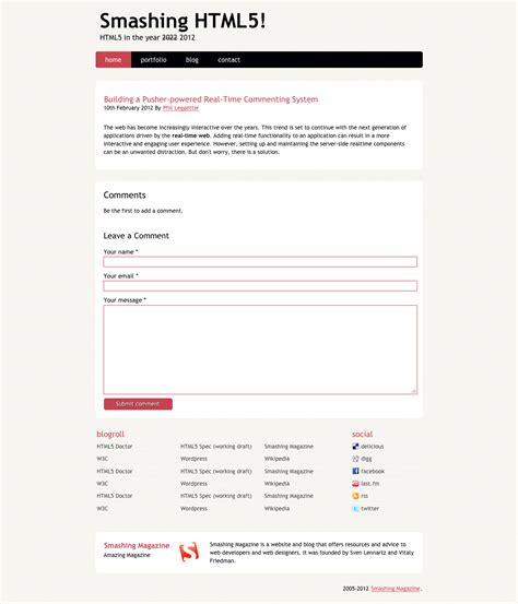 how to build a real time commenting system — smashing magazine