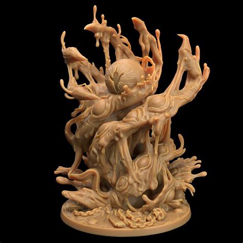 Ooze Monster Juiblex Oozes Vs Mimics Dragon Trappers Lodge 3d Printed Tabletop Miniature