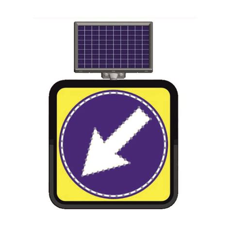 Соларен пътен знак Пътна сигнализация Пътни знаци Производство Доставка и Монтаж