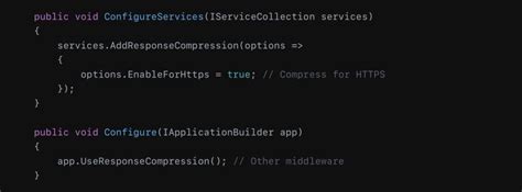 Rawan Alazzam On Linkedin Aspnetcore Responsecompression Webperformance Csharp Webdevelopment
