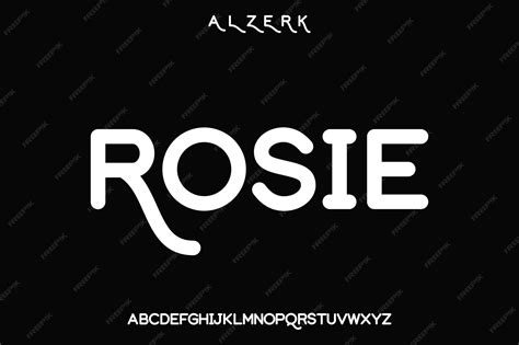 Premium Vector Display Font Vector Design Suitable For Logo Logotype Poster Headline And Many More