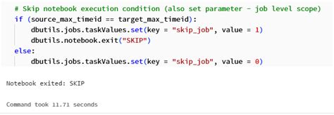 How Can I Set The Status Of A Databricks Job As Sk Databricks Community 6238