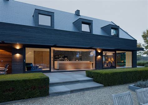 House In The Netherlands Upgraded With Black Cladding