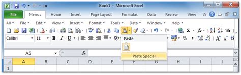 Where Is Paste Special In Microsoft Excel 2007 2010 2013 2016 2019