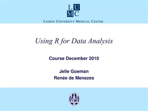 PPT Using R For Data Analysis PowerPoint Presentation Free Download ID 1475646